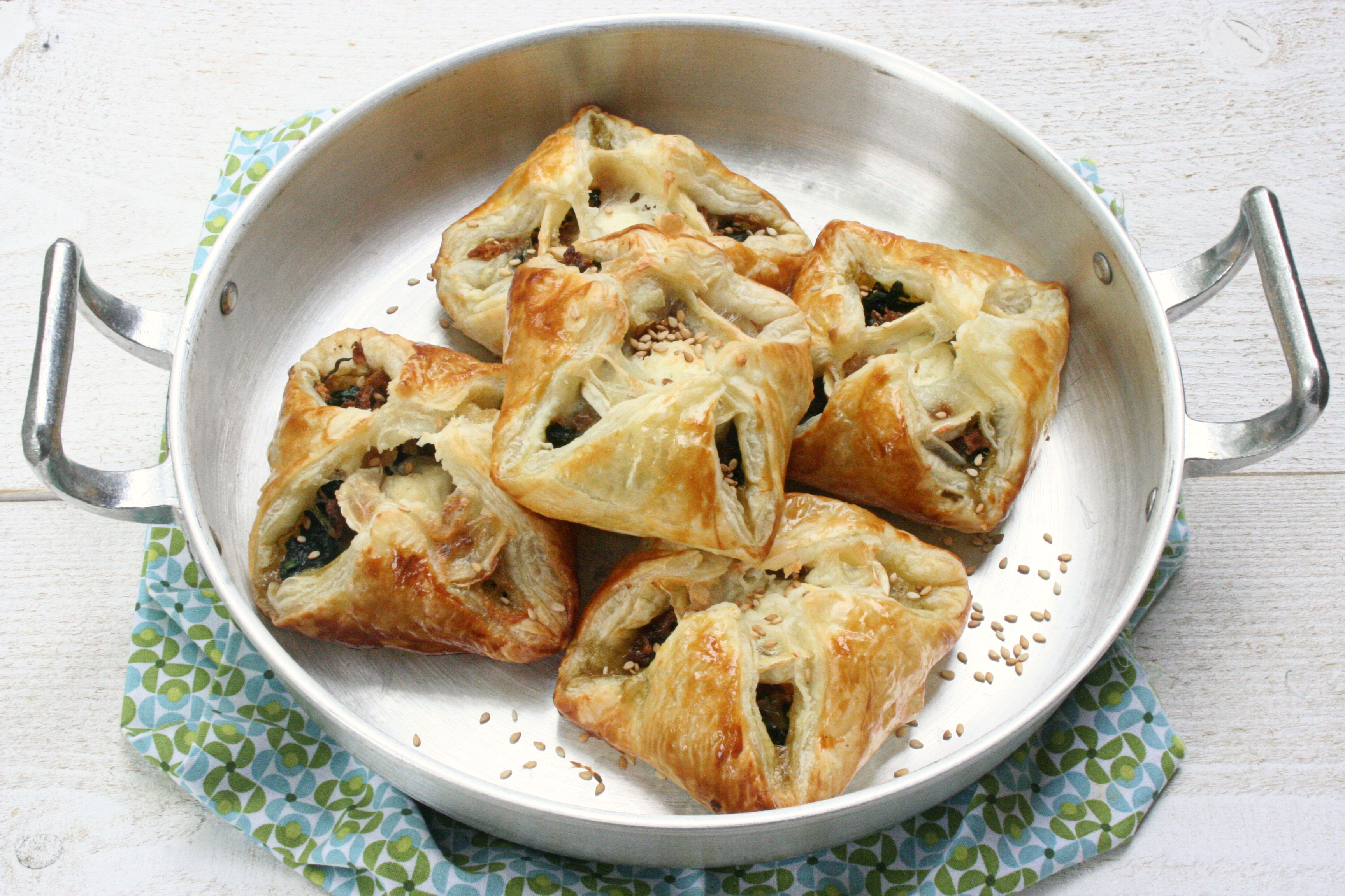 Feuilletés au chèvre et épinards | Miam ChouchieMiam Chouchie